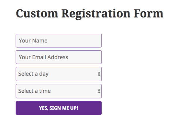 Tutorial: How To Style Your Custom Registration Forms