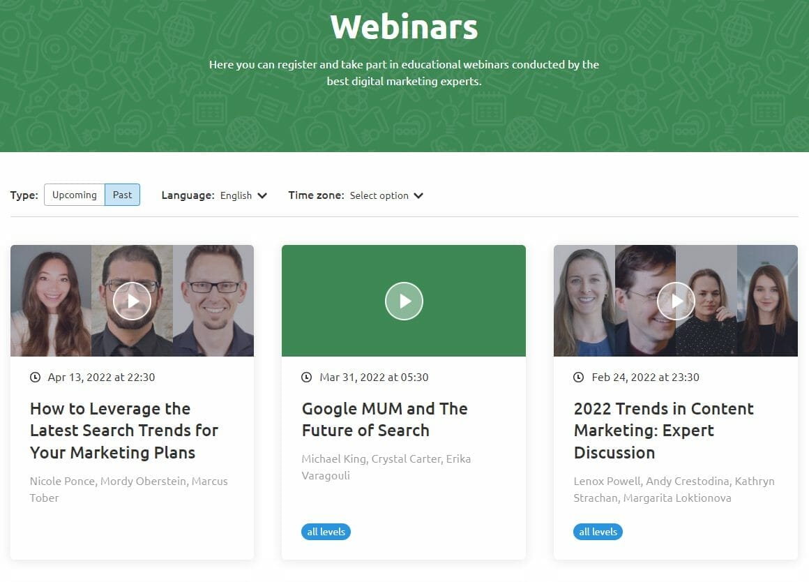Master the Art of Engaging Webinars:10 Stellar webinar Examples